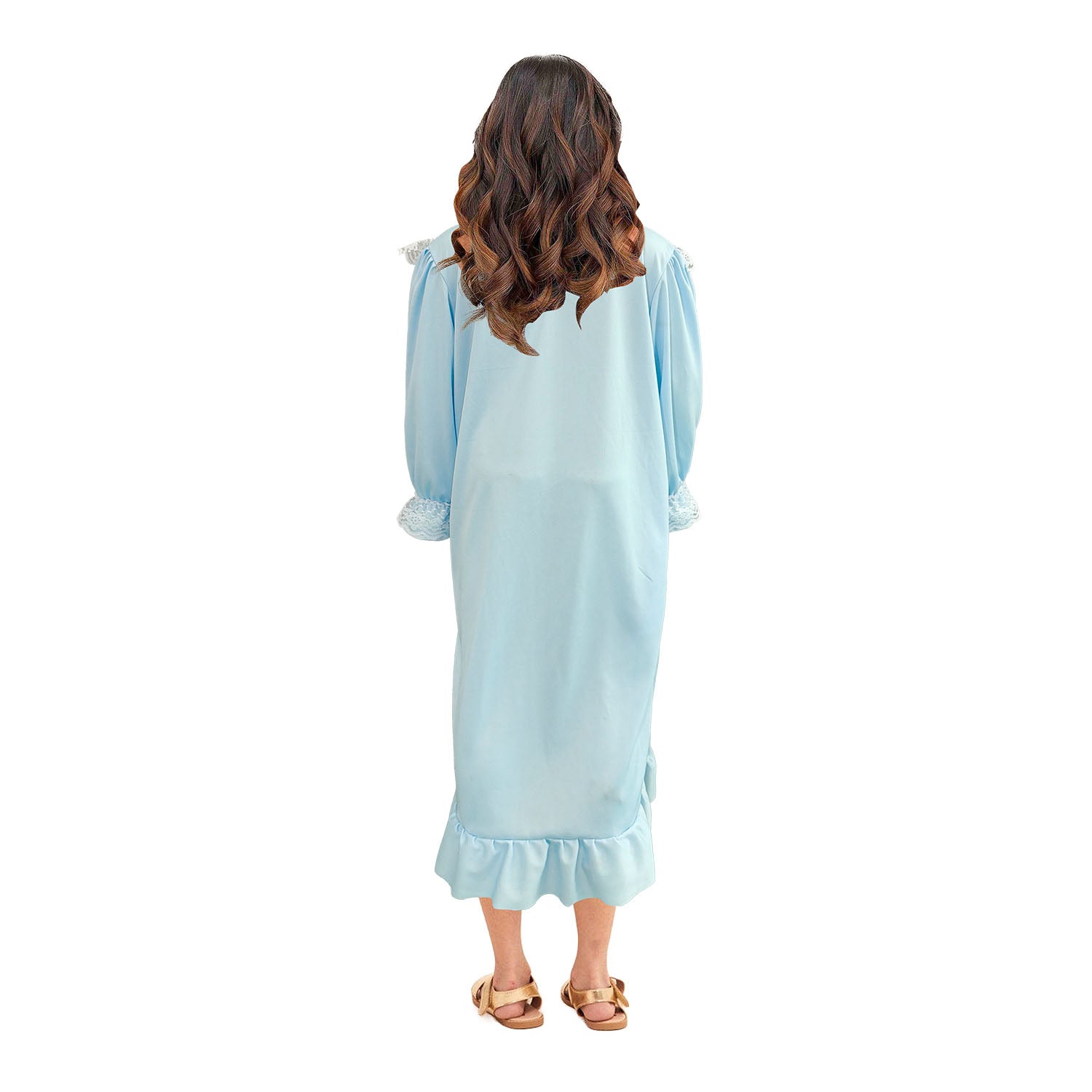 Children Grandma Costume (Blue Night Dress) – The Party Inventory