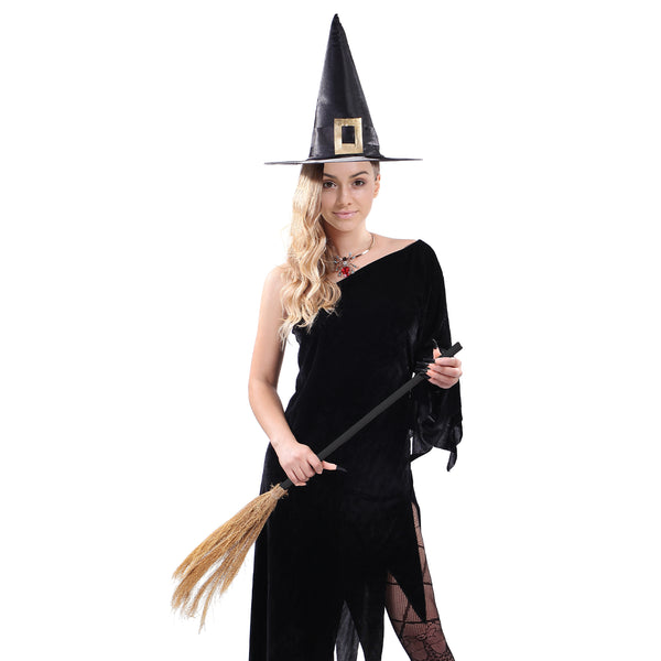 Adult Witch Costume (One shoulder dress) – The Party Inventory