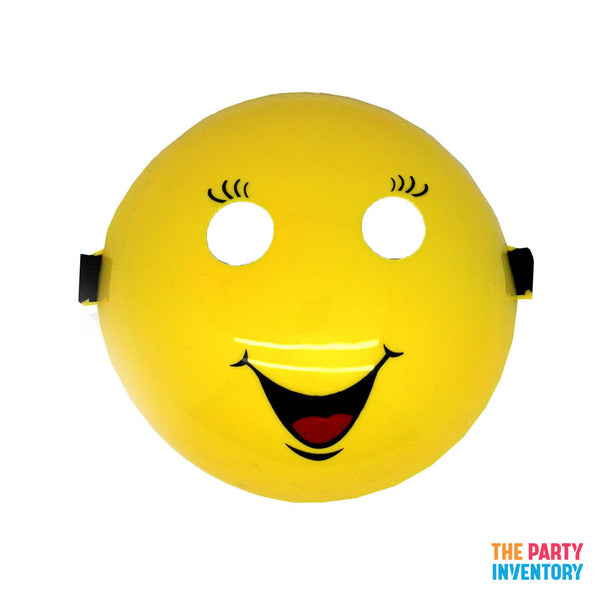 Yellow Smiley Face Mask – The Party Inventory