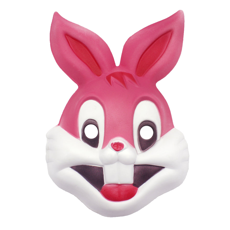 Full Face Animal Mask (Pink Rabbit) – The Party Inventory